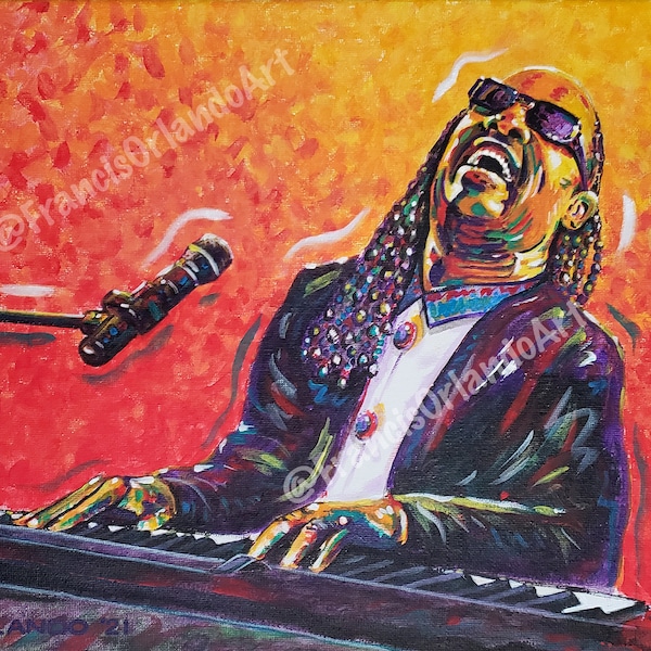 Stevie Wonder Art - Etsy