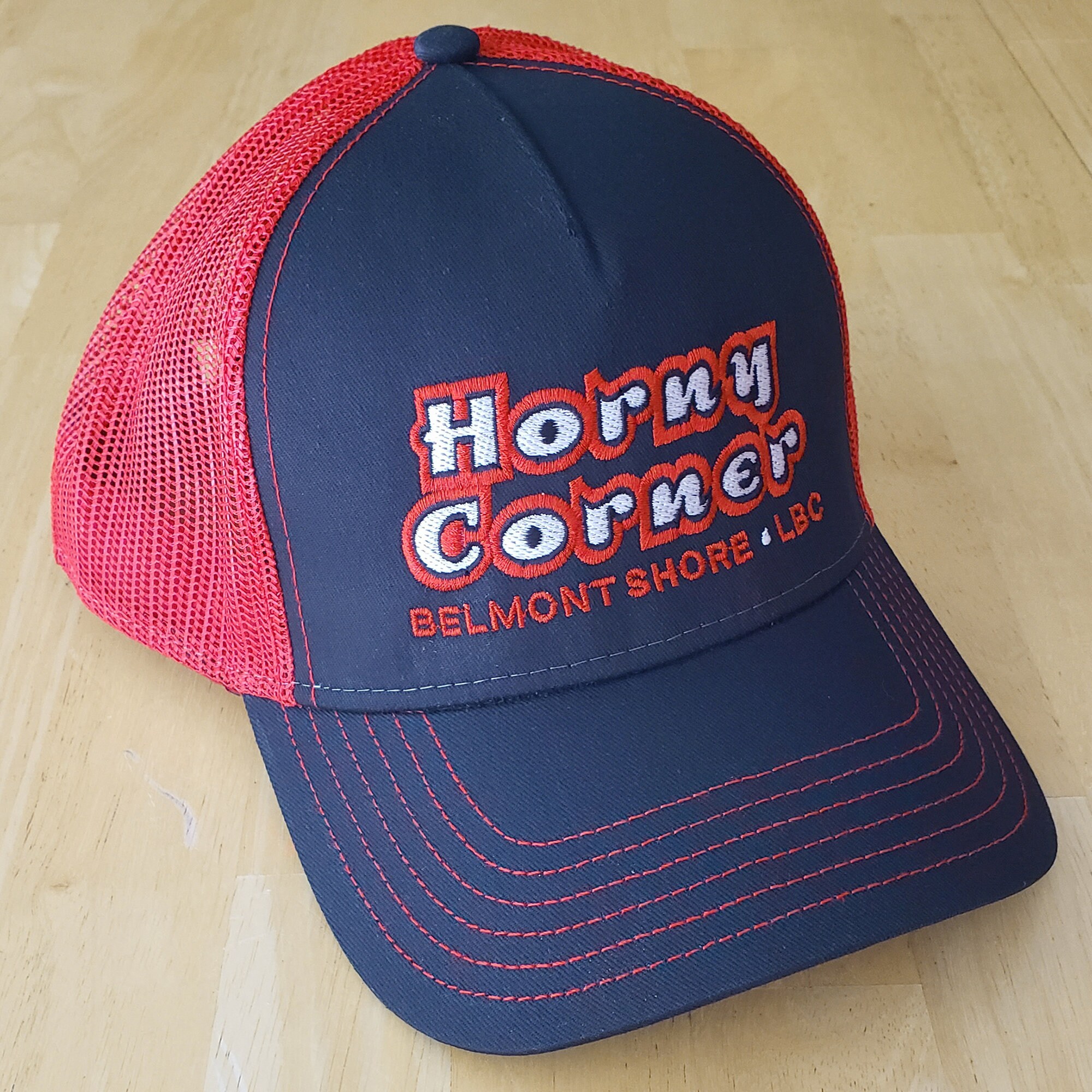 Baseball Cap Trucker Style Horny Corner Etsy
