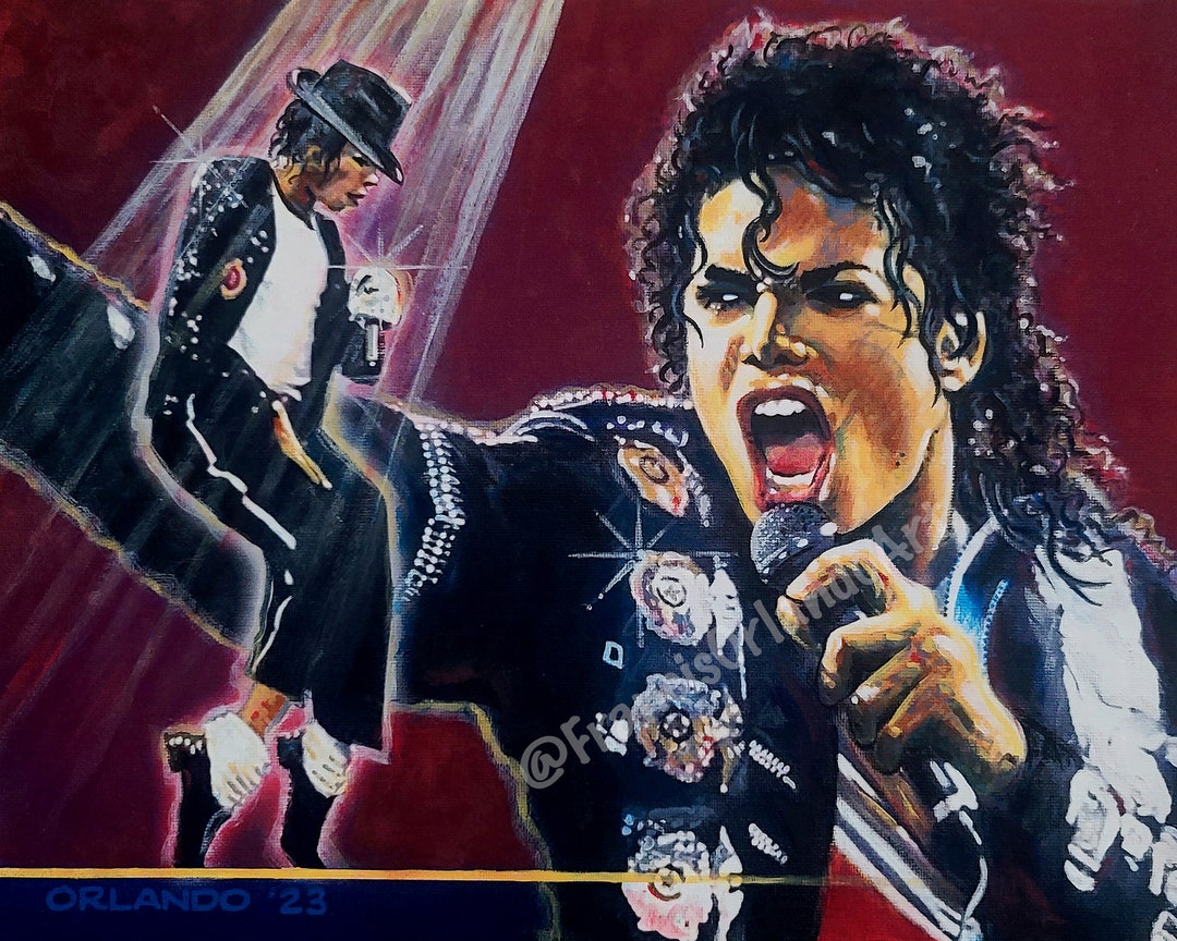 Michael Jackson Portrait - Etsy