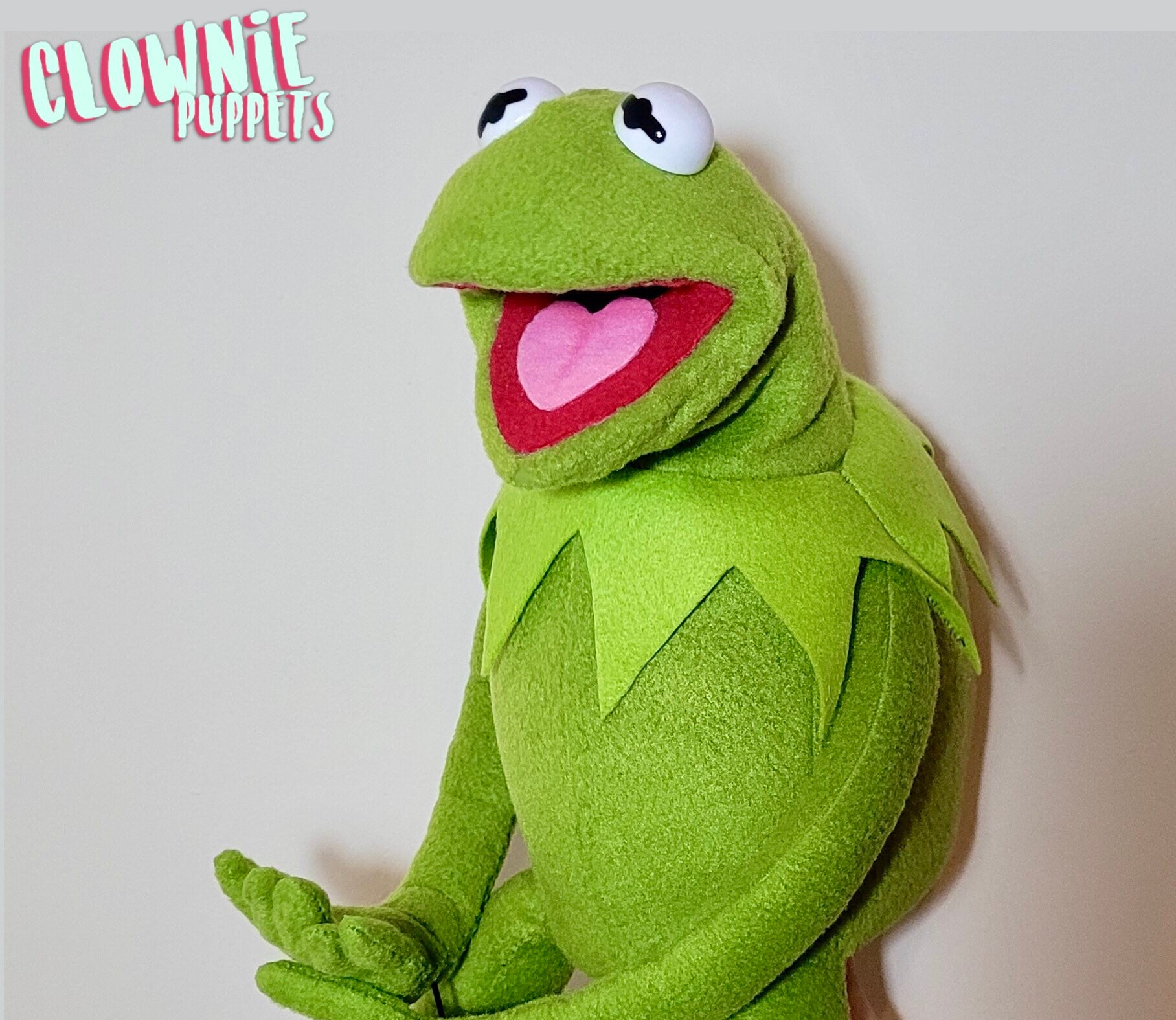 Kermits Cousin Professional Hand and Rod Puppet | Etsy UK