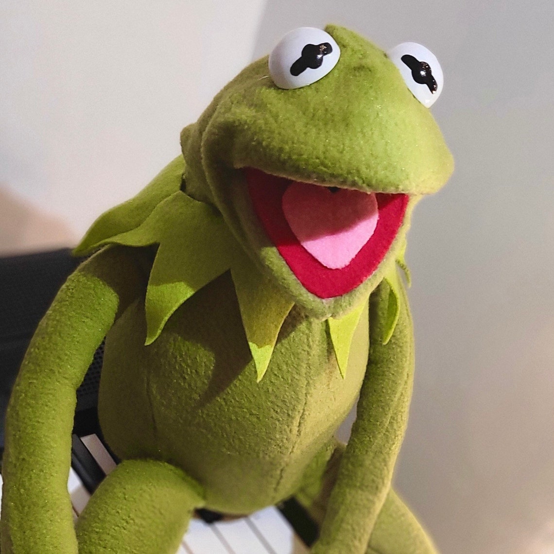 Kermits Cousin Professional Hand and Rod Puppet | Etsy