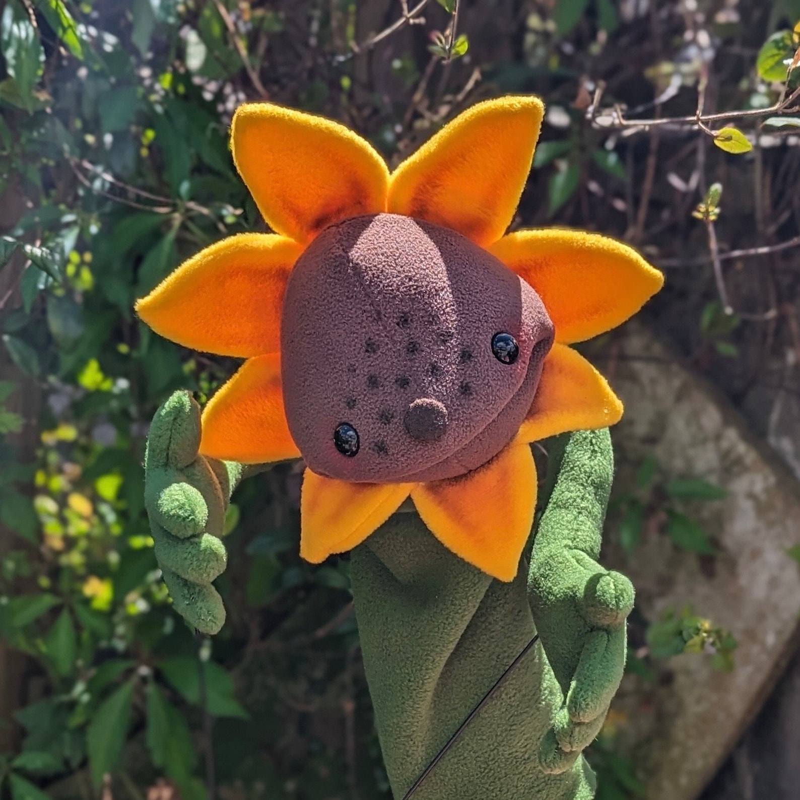 Lil’ Flora Sunflower Hand and Rod Puppet - Etsy