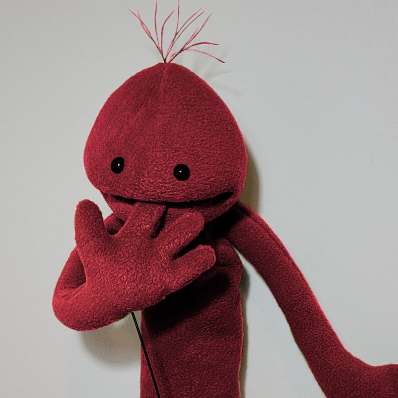 Lil Sprout Hand and Rod Puppet - Etsy