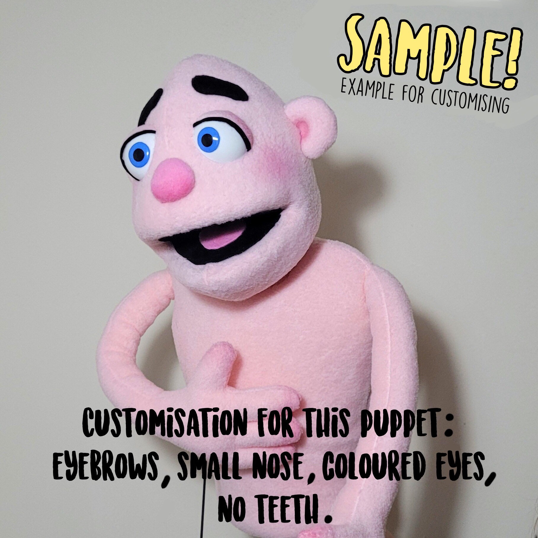 Human Professional Hand and Rod Puppet - Etsy UK