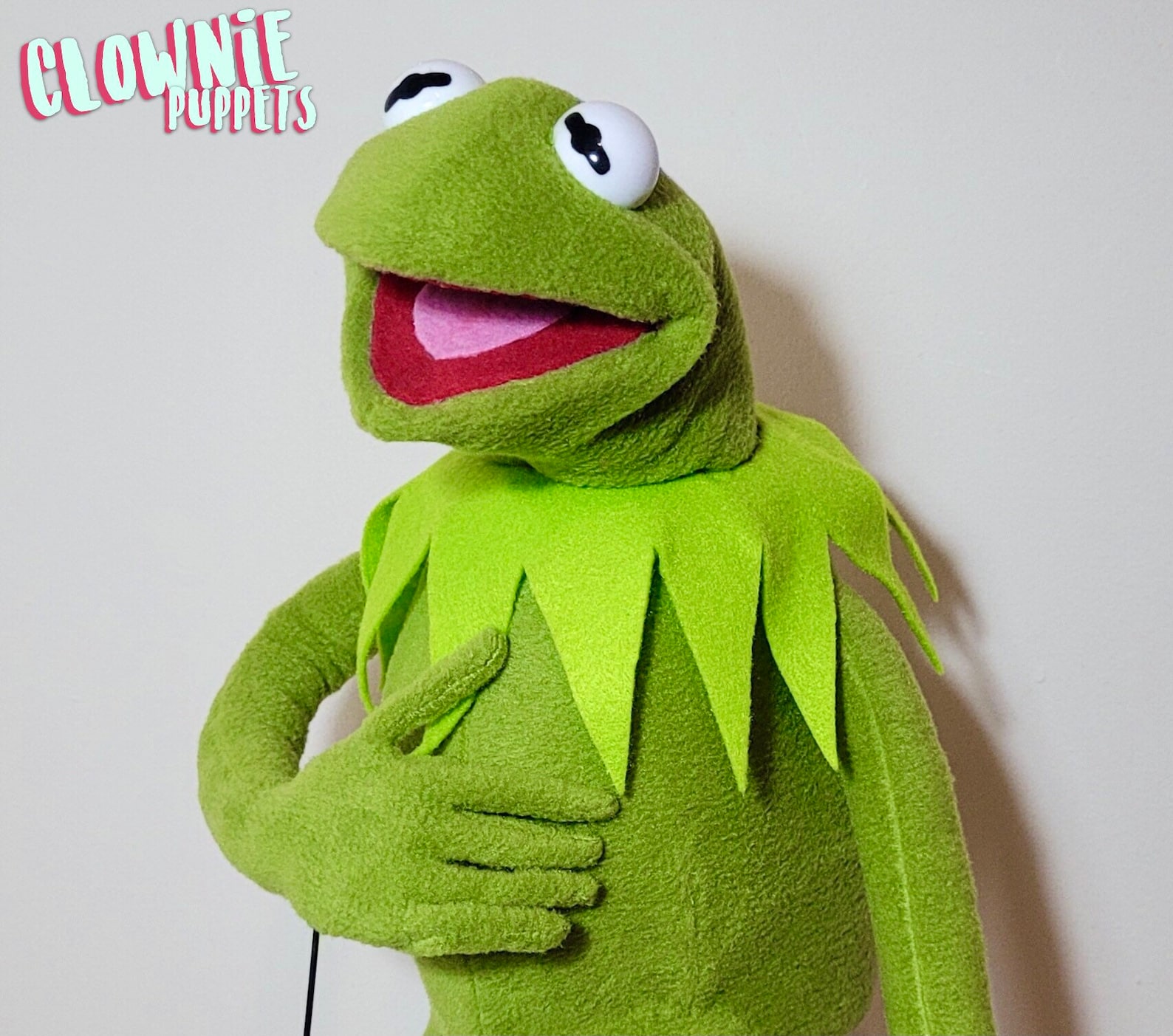 Kermits Cousin Professional Hand and Rod Puppet Replica - Etsy Australia