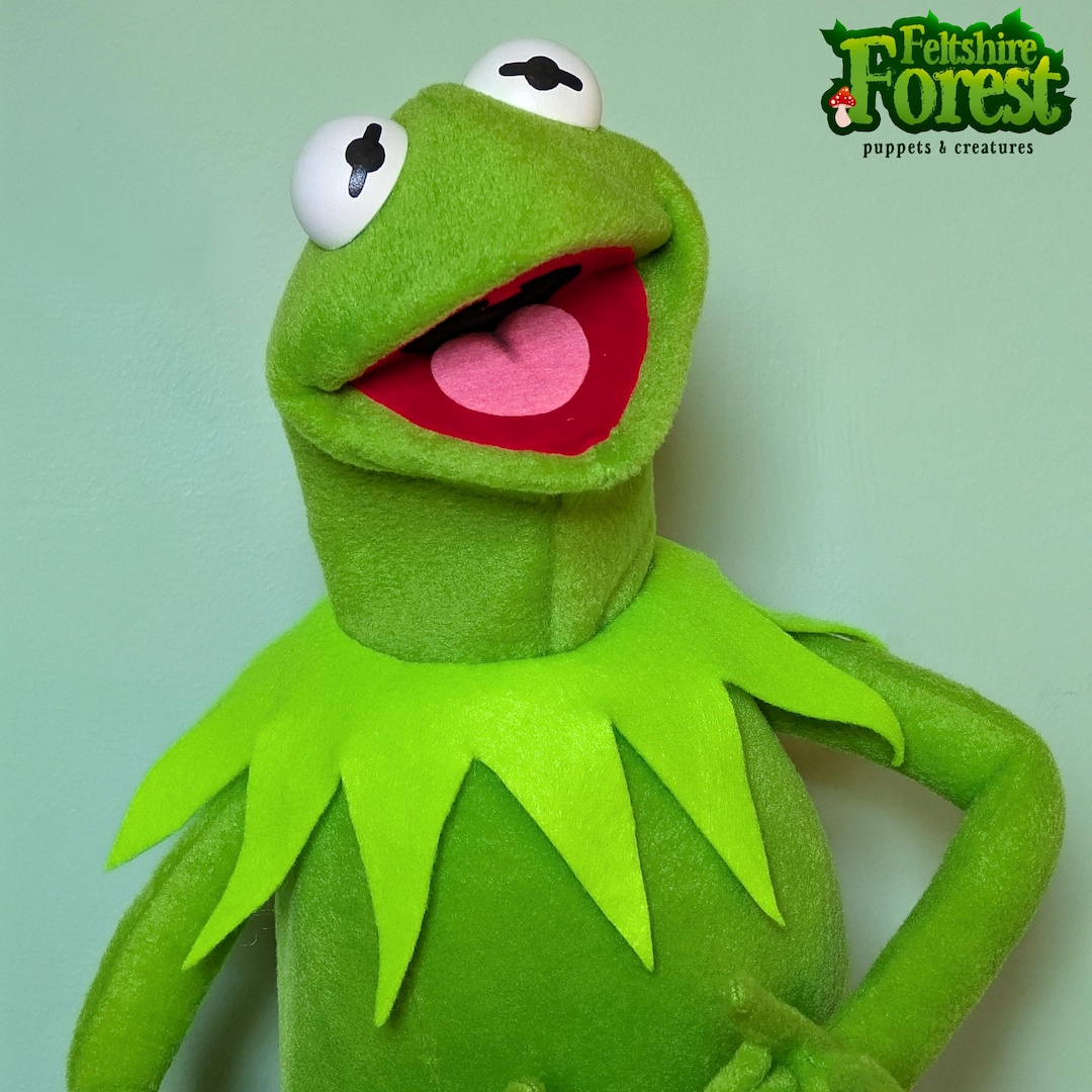 Kermit’s Cousin Professional Hand and Rod Puppet Replica - Etsy