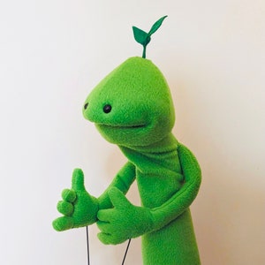 Lil’ Sprout Hand and Rod Puppet - Etsy