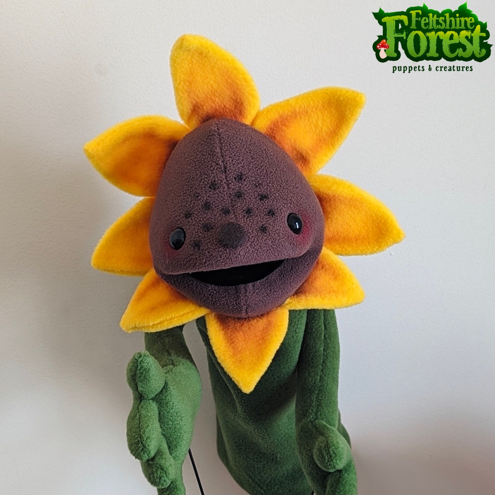 Lil’ Flora Sunflower Hand and Rod Puppet - Etsy