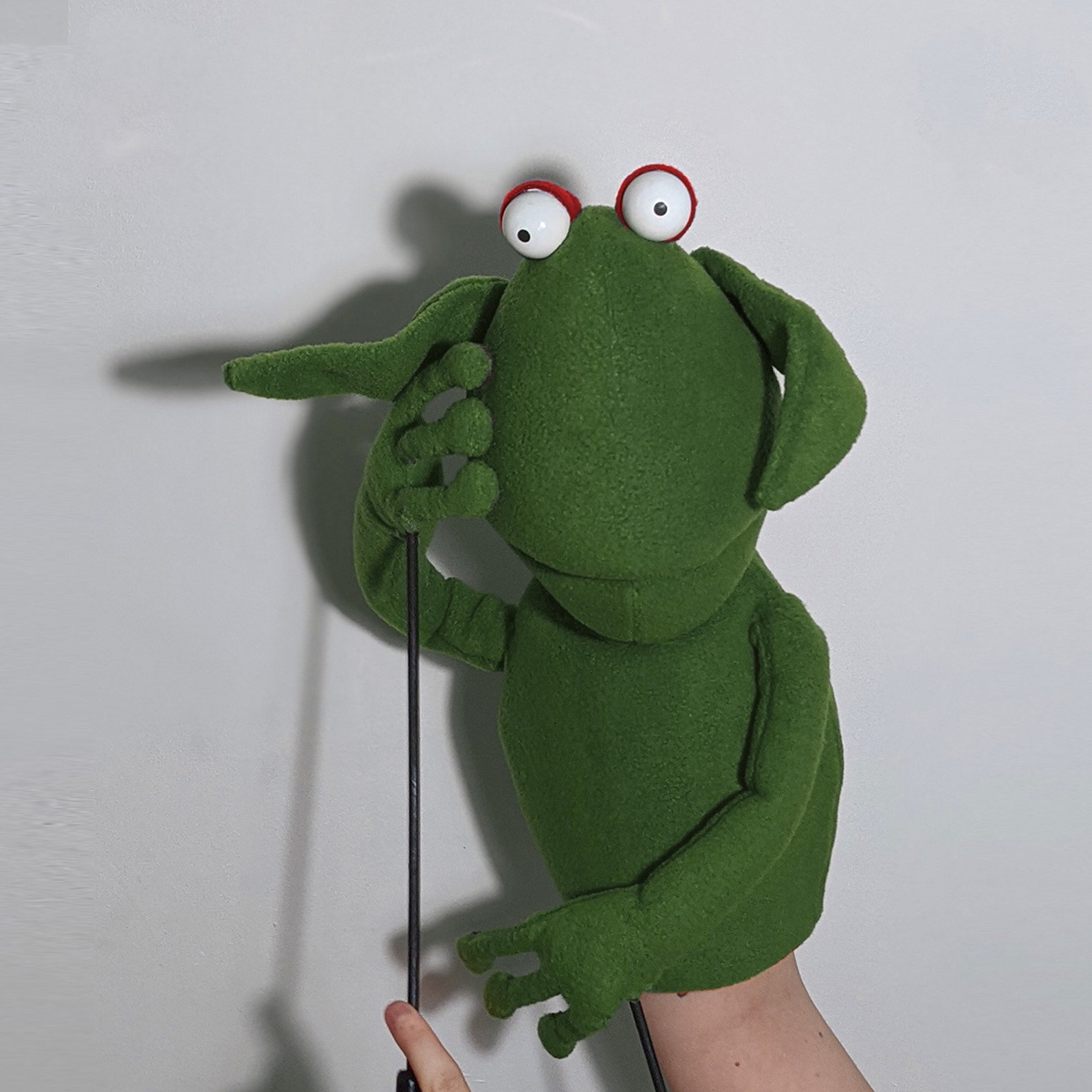 Alien Professional Hand and Rod Puppet - Etsy
