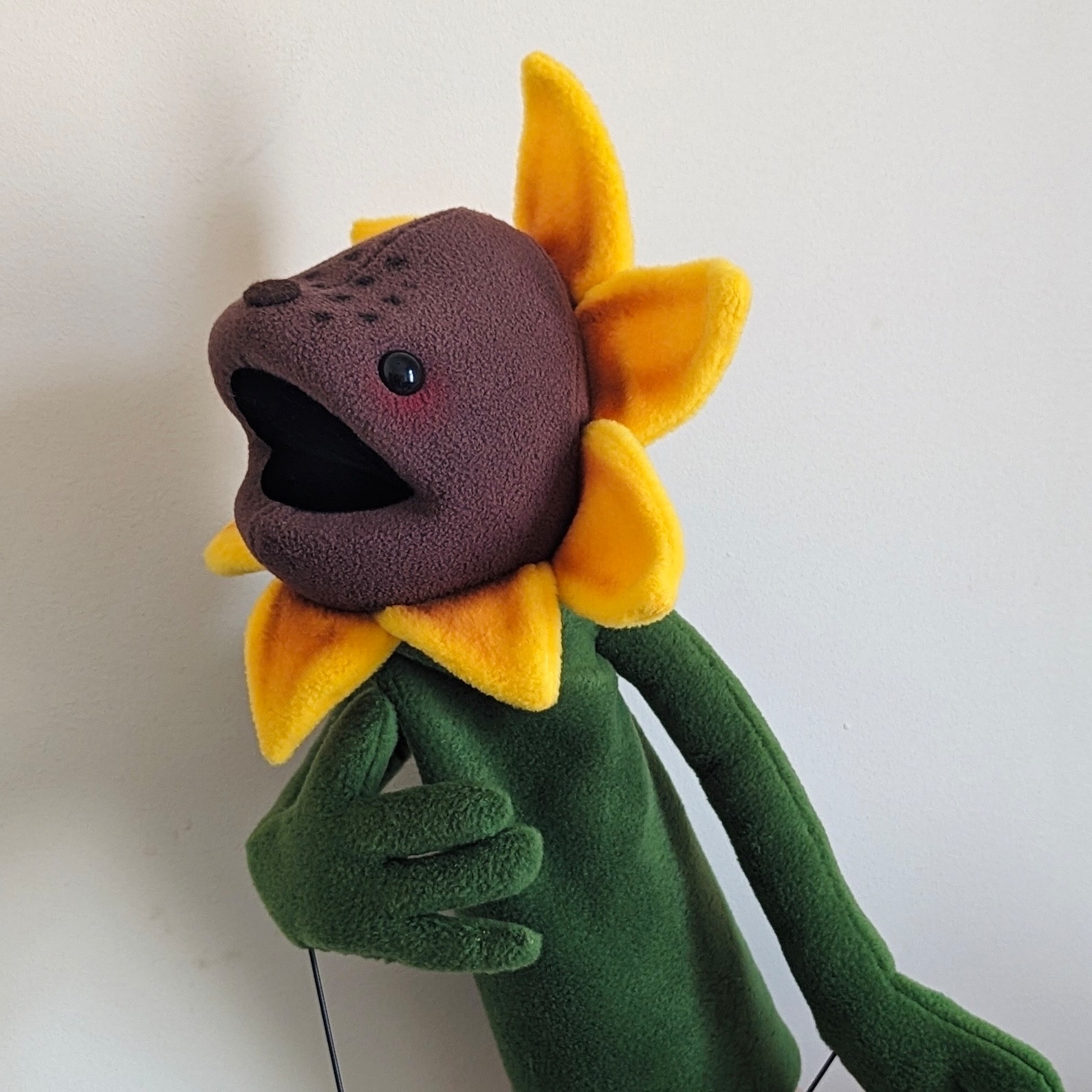 Lil’ Flora Sunflower Hand and Rod Puppet - Etsy