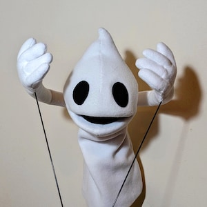 Lil’ Ghostie Hand and Rod Puppet - Etsy
