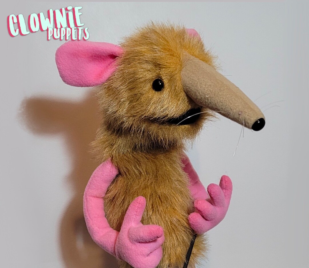 Ratticus Rat Hand and Rod Puppet - Etsy
