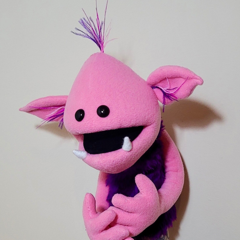 Lil’ Goblin Hand and Rod Puppet - Etsy