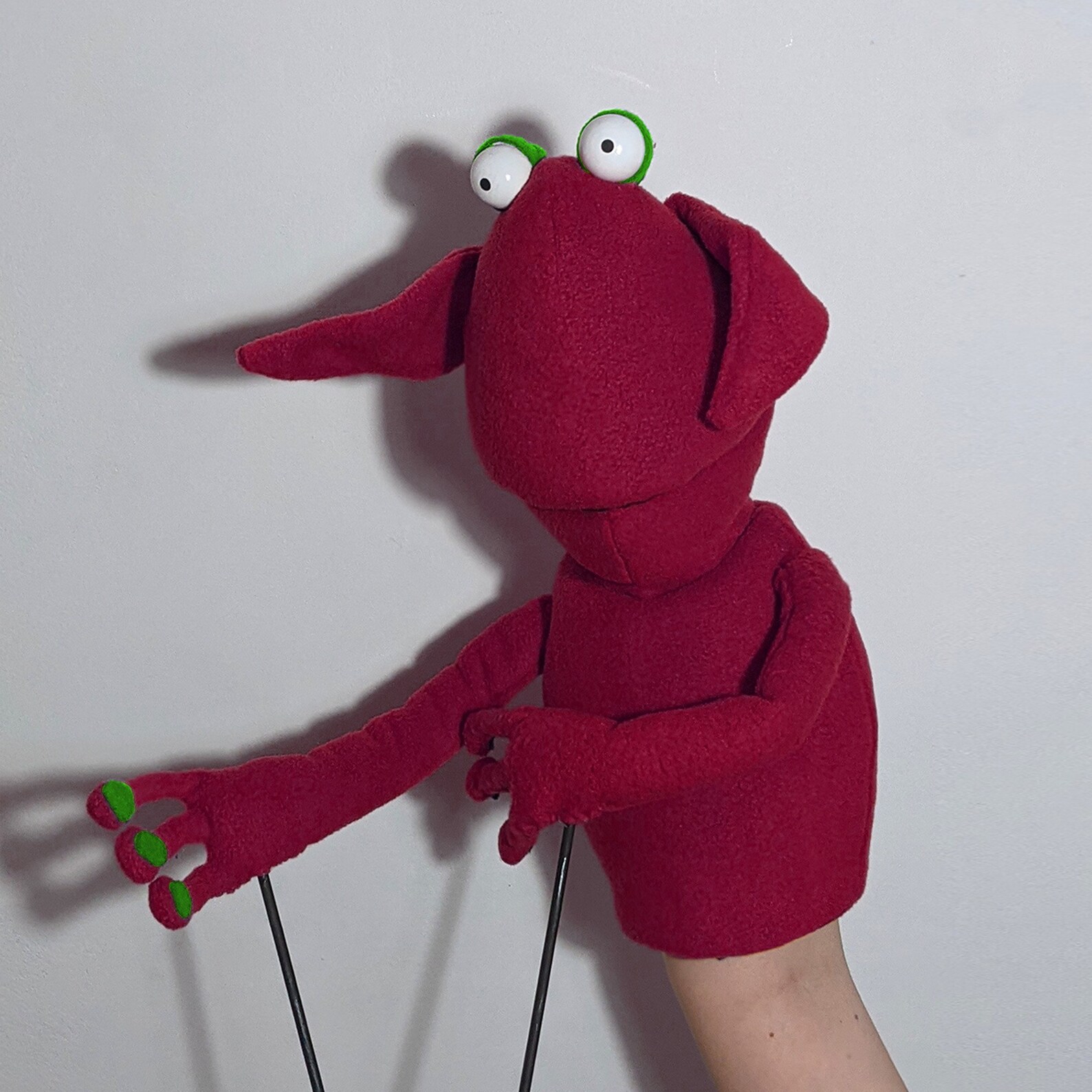 Alien Professional Hand and Rod Puppet - Etsy