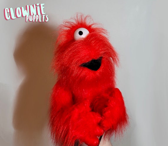 Lil' Monsta Hand and Rod Puppet | Etsy