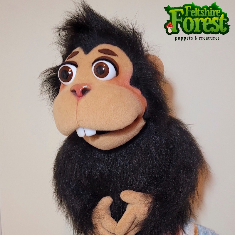 Monkey Hand Puppets - Etsy