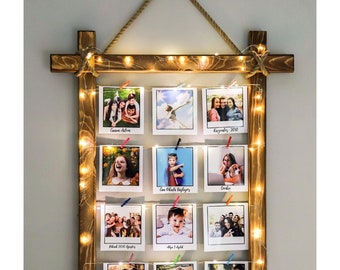 Wooden Led Light Picture Frame - Etsy