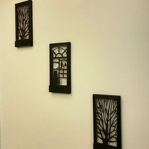 Handmade Wooden Led Wall Decor Wall Decoration With LED | Etsy