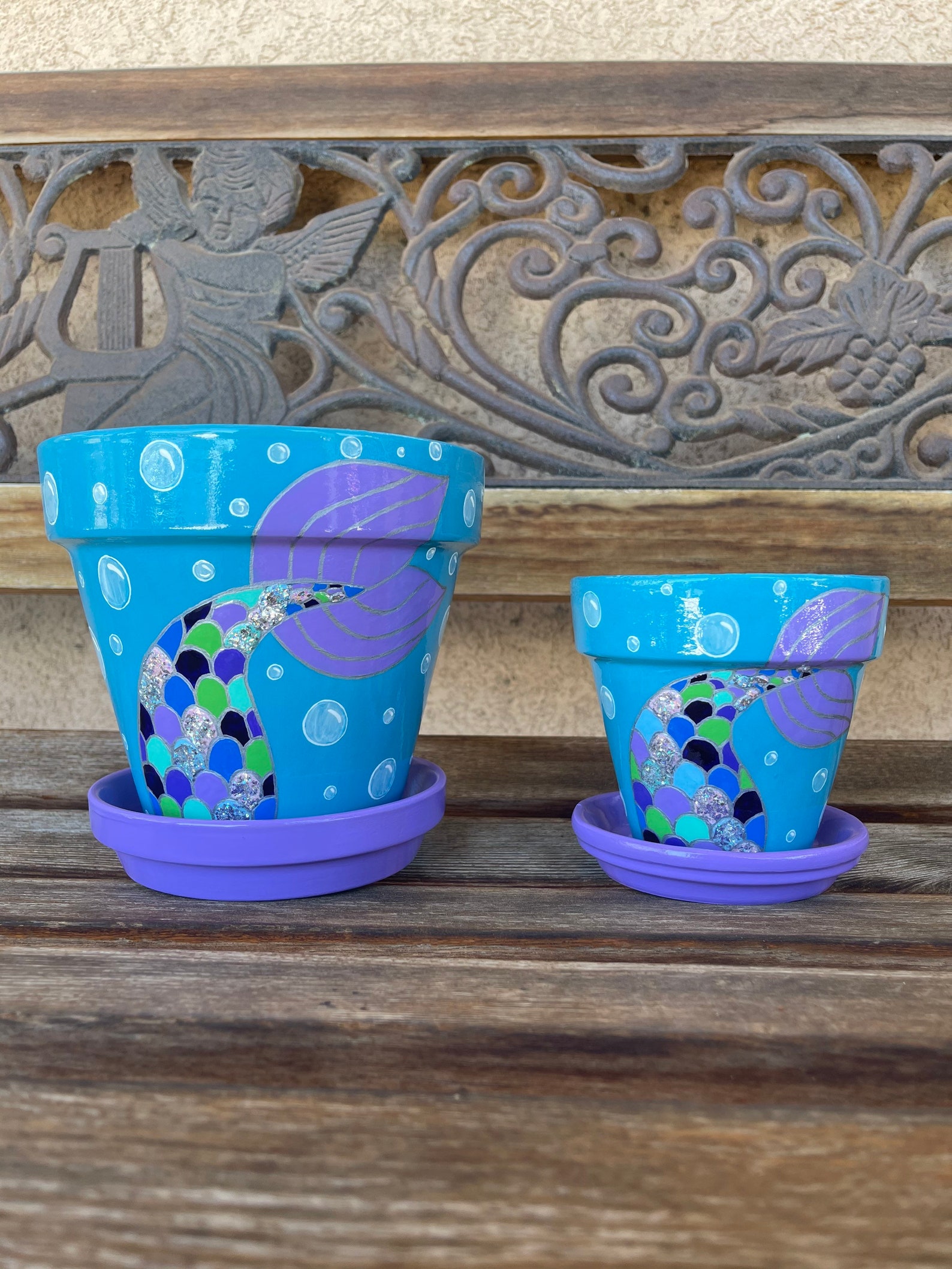 Mermaid Pot Custom Order - Etsy