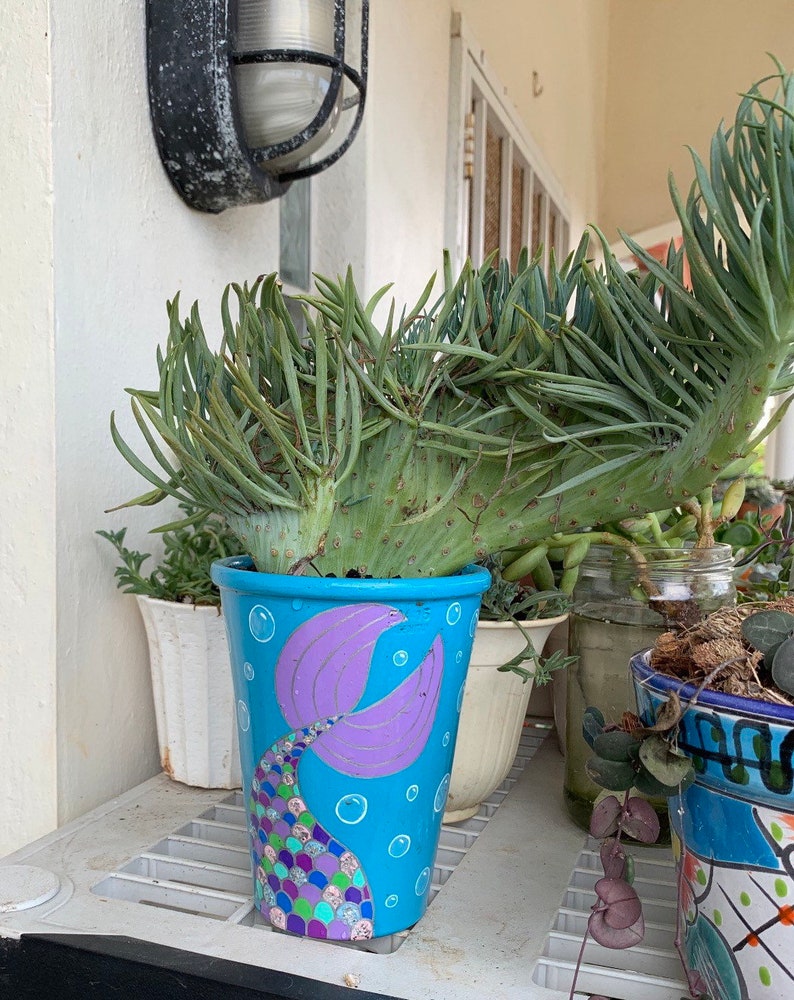 Mermaid Pot Custom Order - Etsy
