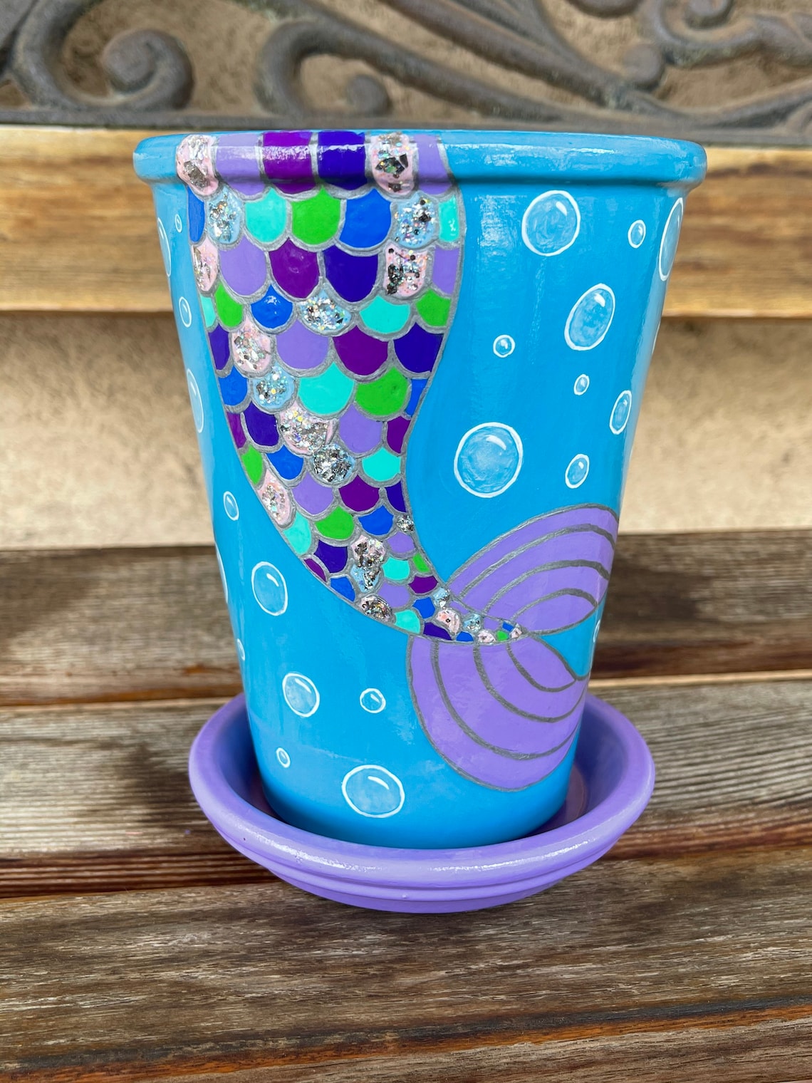 Mermaid Pot Custom Order - Etsy