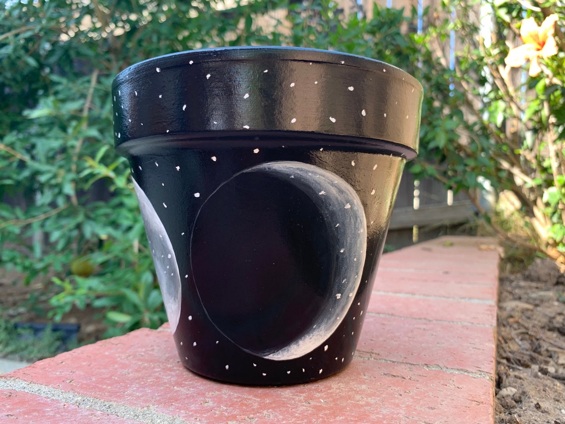 Moon Pot custom order moon pot | Etsy