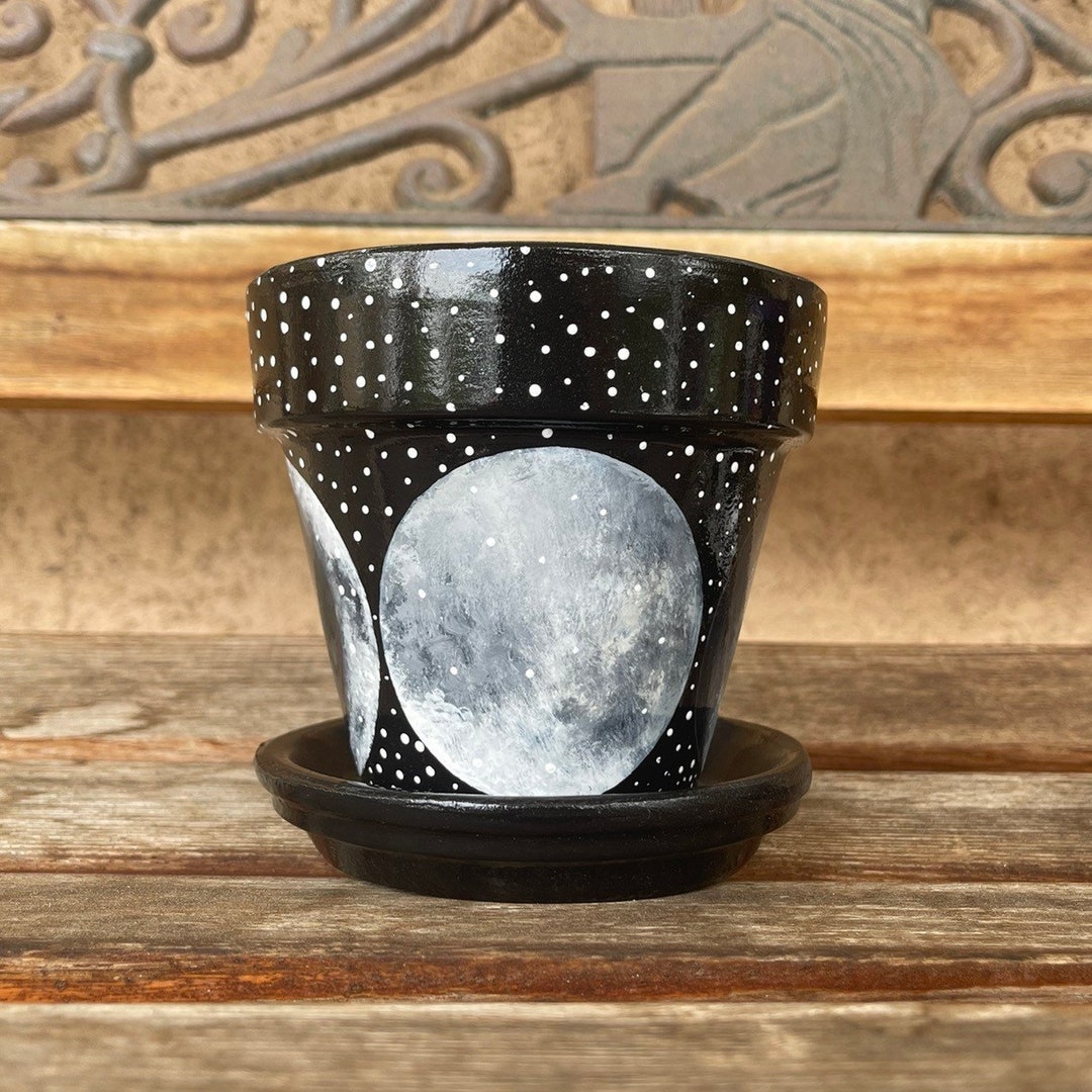 Moon Pot Custom Order, Moon Pot - Etsy
