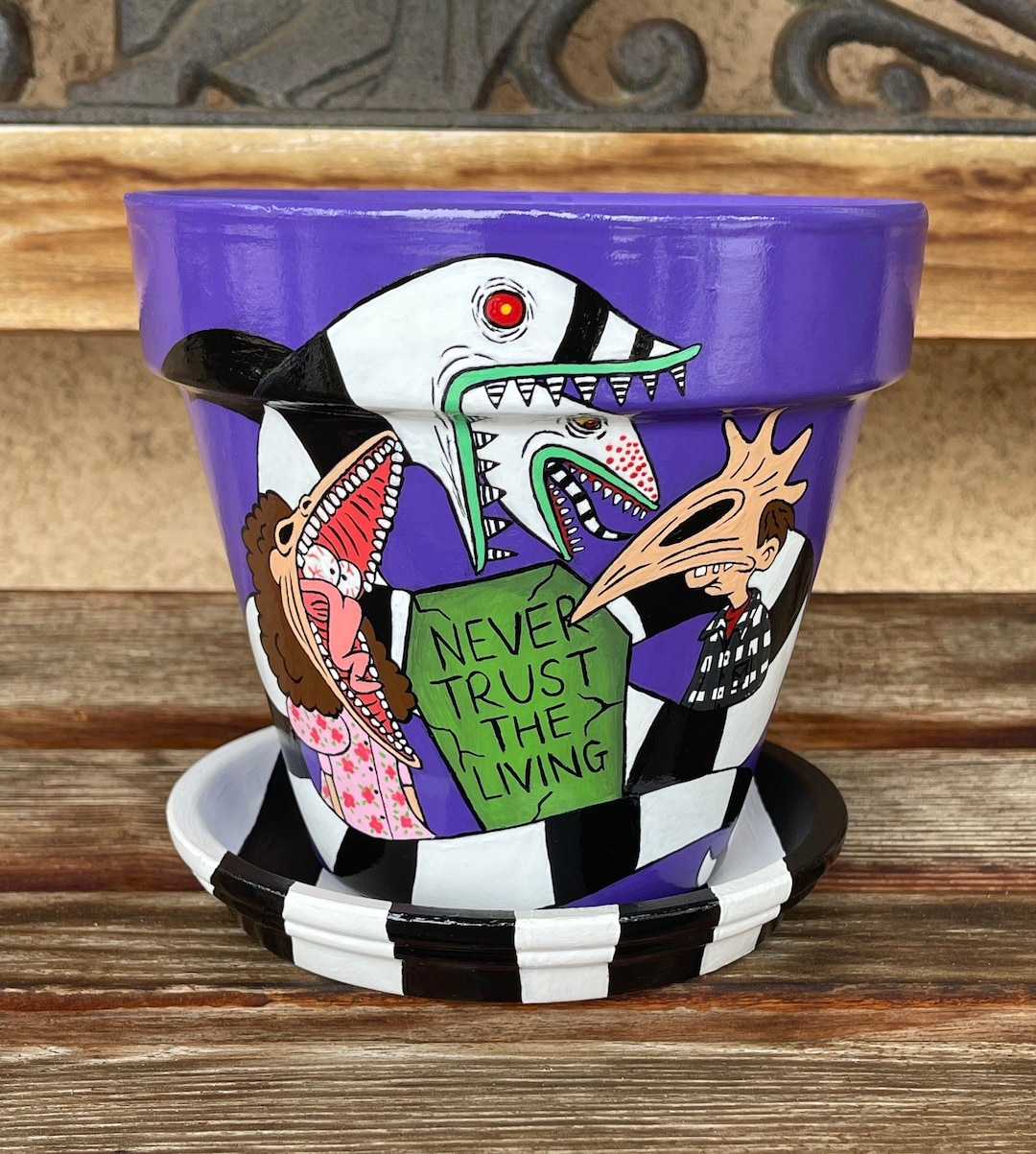 Beetlejuice Pot, Beetlejuice Custom Order - Etsy