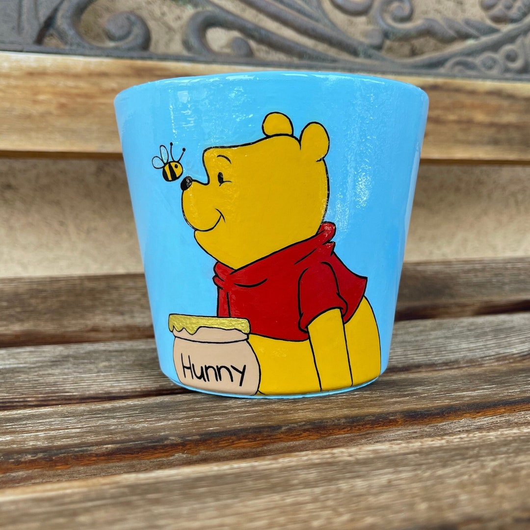 Winnie the Pooh Pot, Disney Winnie the Pooh Pot - Etsy
