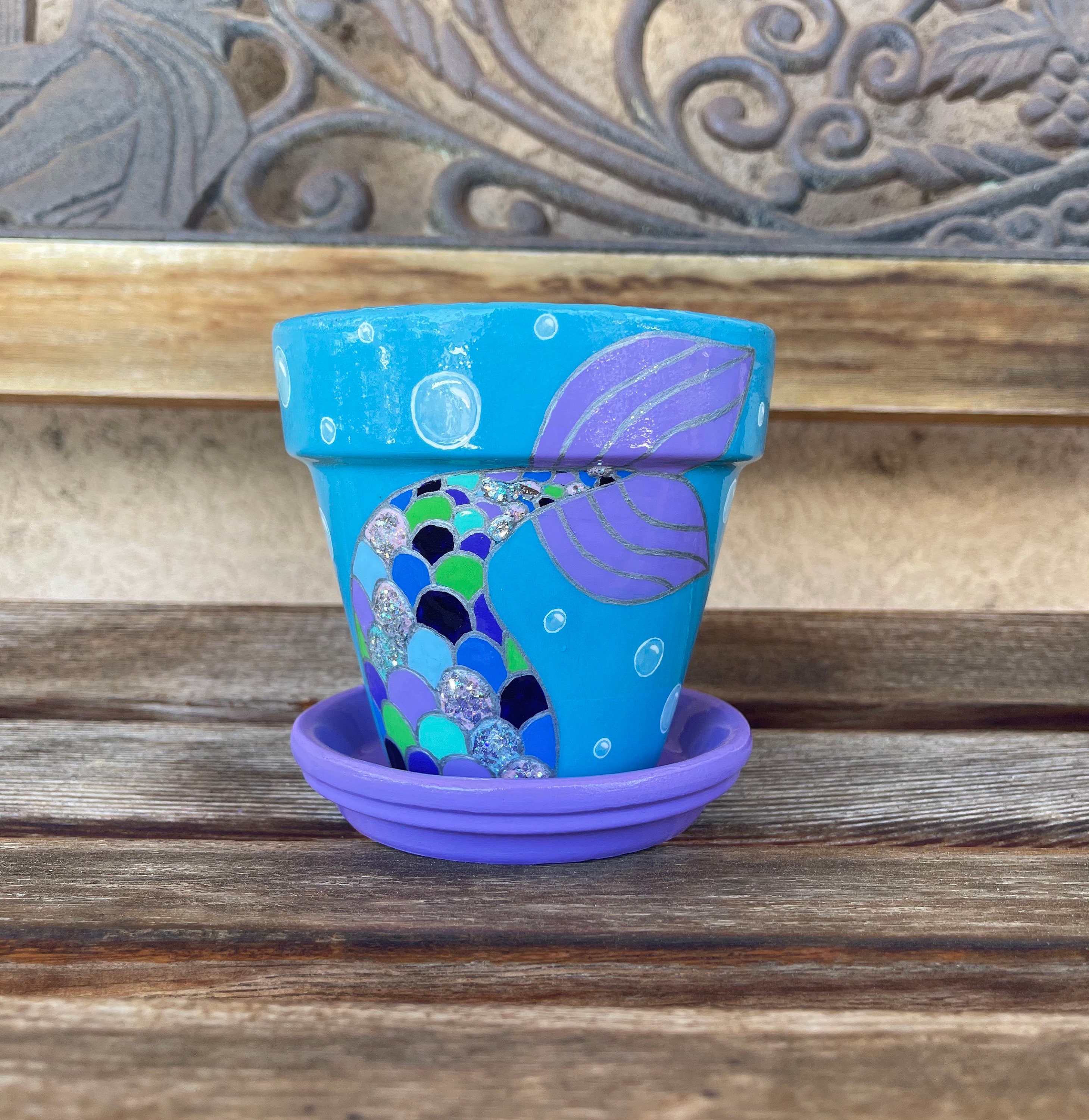Mermaid Pot Custom Order - Etsy
