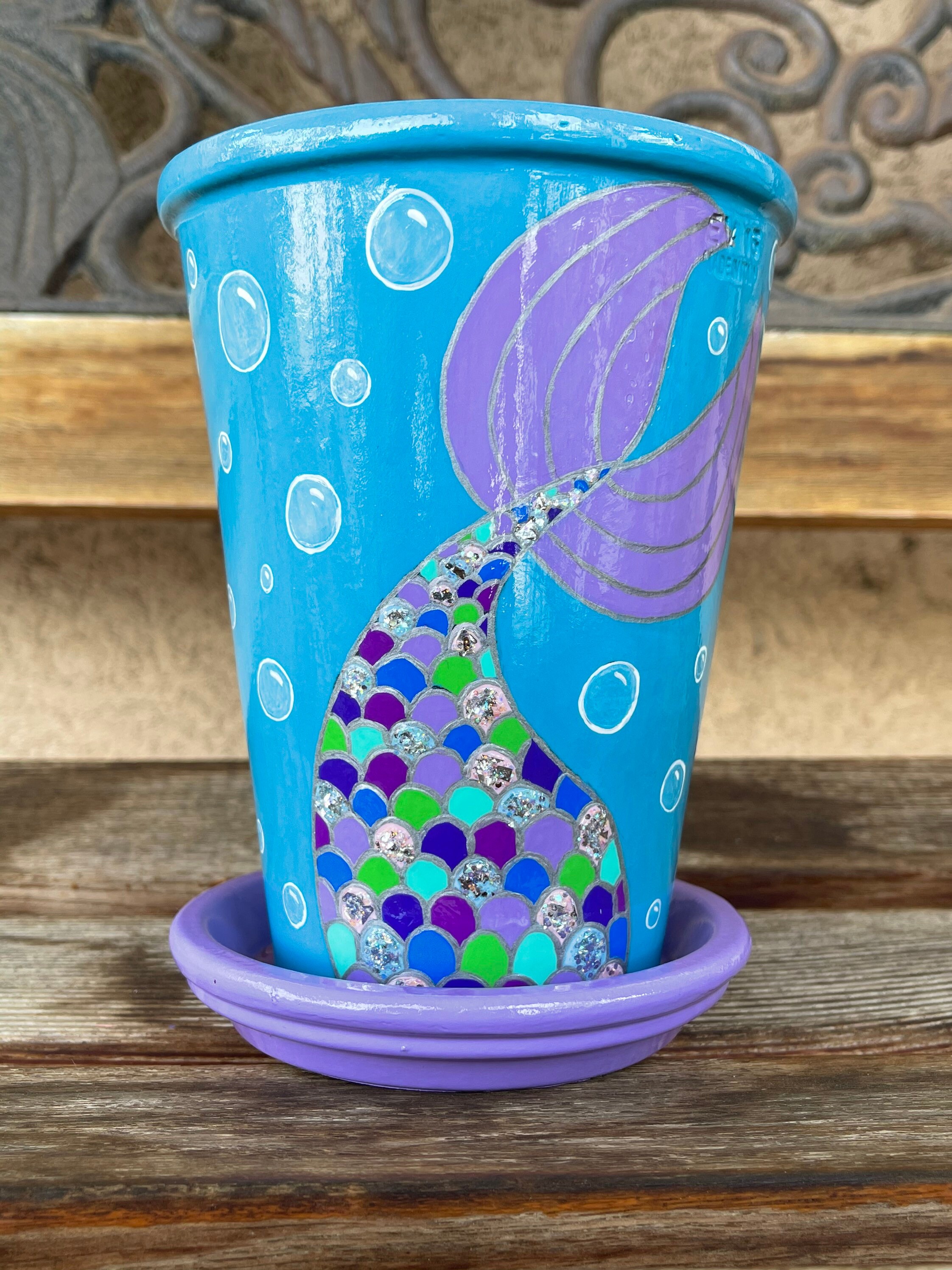 Mermaid Pot Custom Order - Etsy