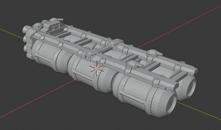 Utility Ship STL Bundle 3D Printable .STL .CTB With & - Etsy
