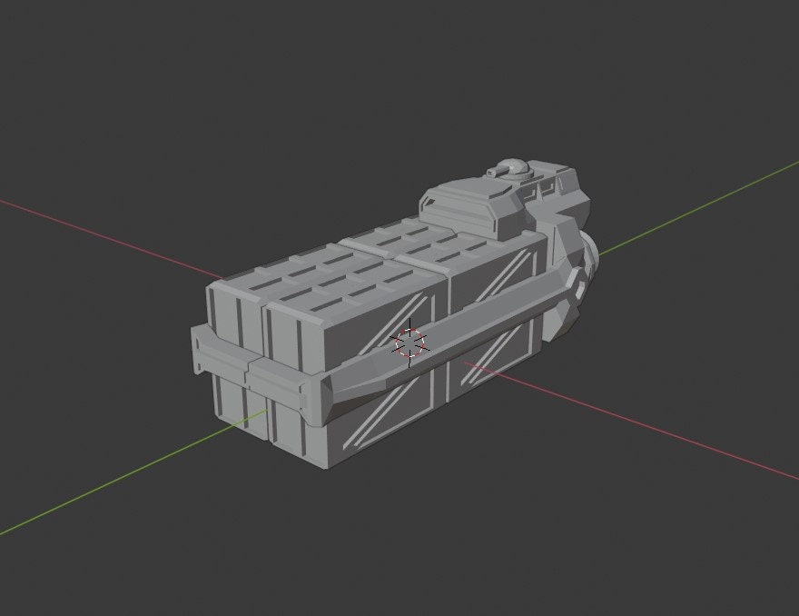 Utility Ship STL Bundle 3D Printable .STL .CTB With & - Etsy UK