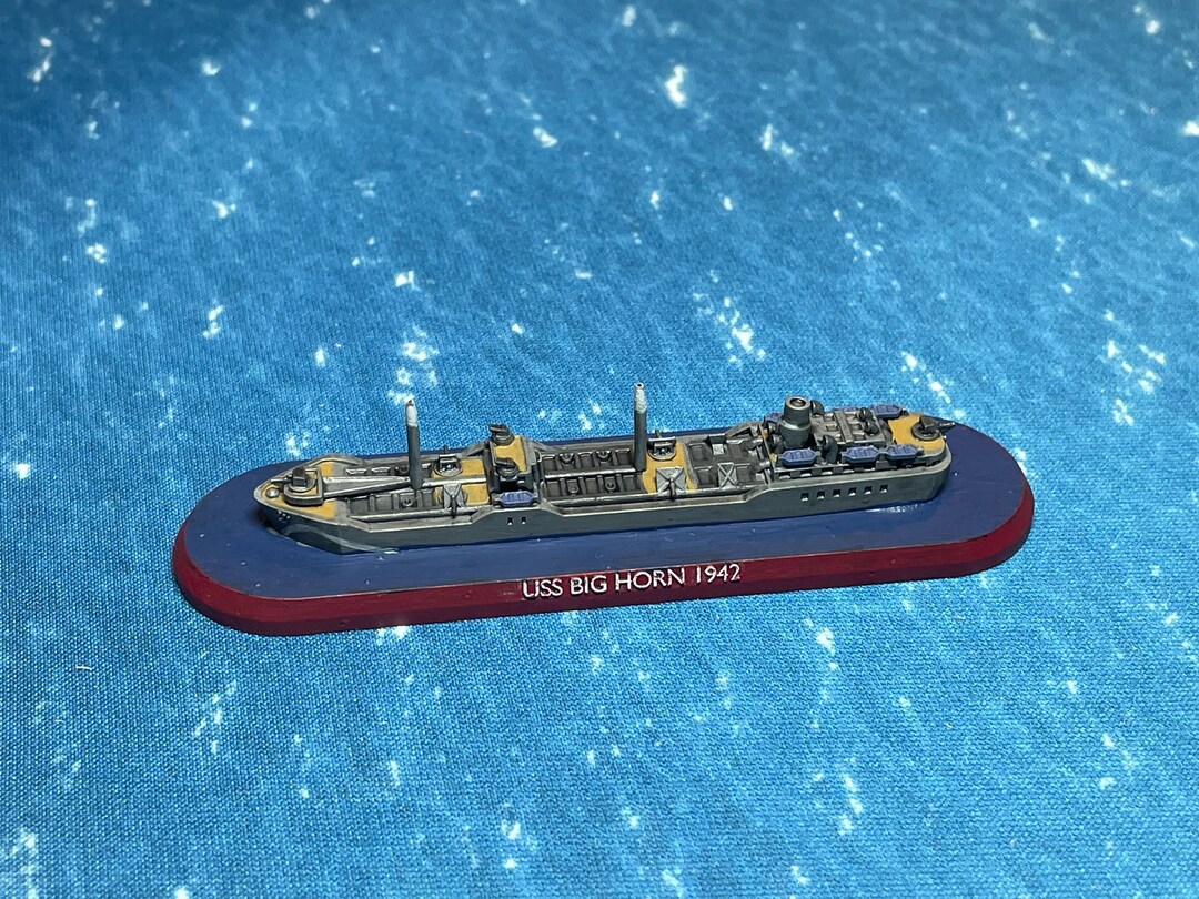 USS Big Horn - Q-ship - 1:1800/2400 Scale - World War 2 Miniature - Etsy