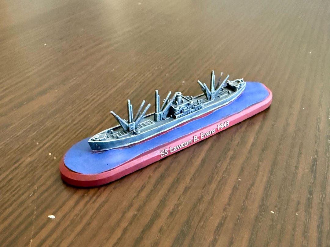Liberty Ship - 1:1800 Scale - World War 2 Miniature - Etsy