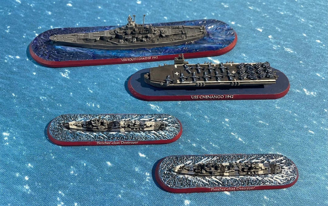 Sangamon-class Escort Carrier - 1:1800 Scale - World War 2 Miniature - Etsy