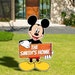Welcome Sign Mickey Mouse|| Personalize Your Mickey Sign With Your Last ...