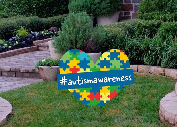 Autism Awareness Month Sign | Etsy