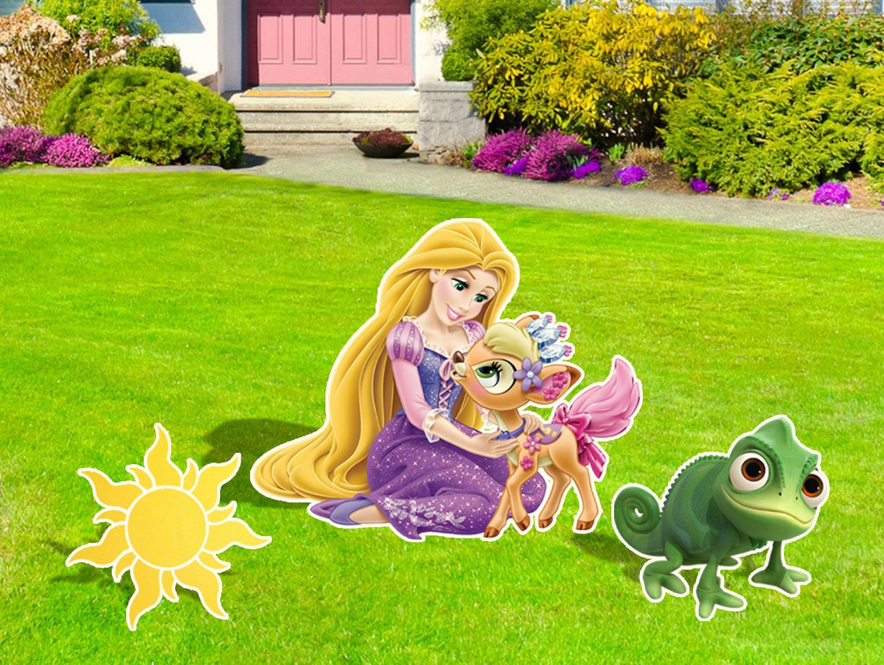 Tangled Inspired Coroplast Yard Sign - Magical Rapunzel Decor - Etsy