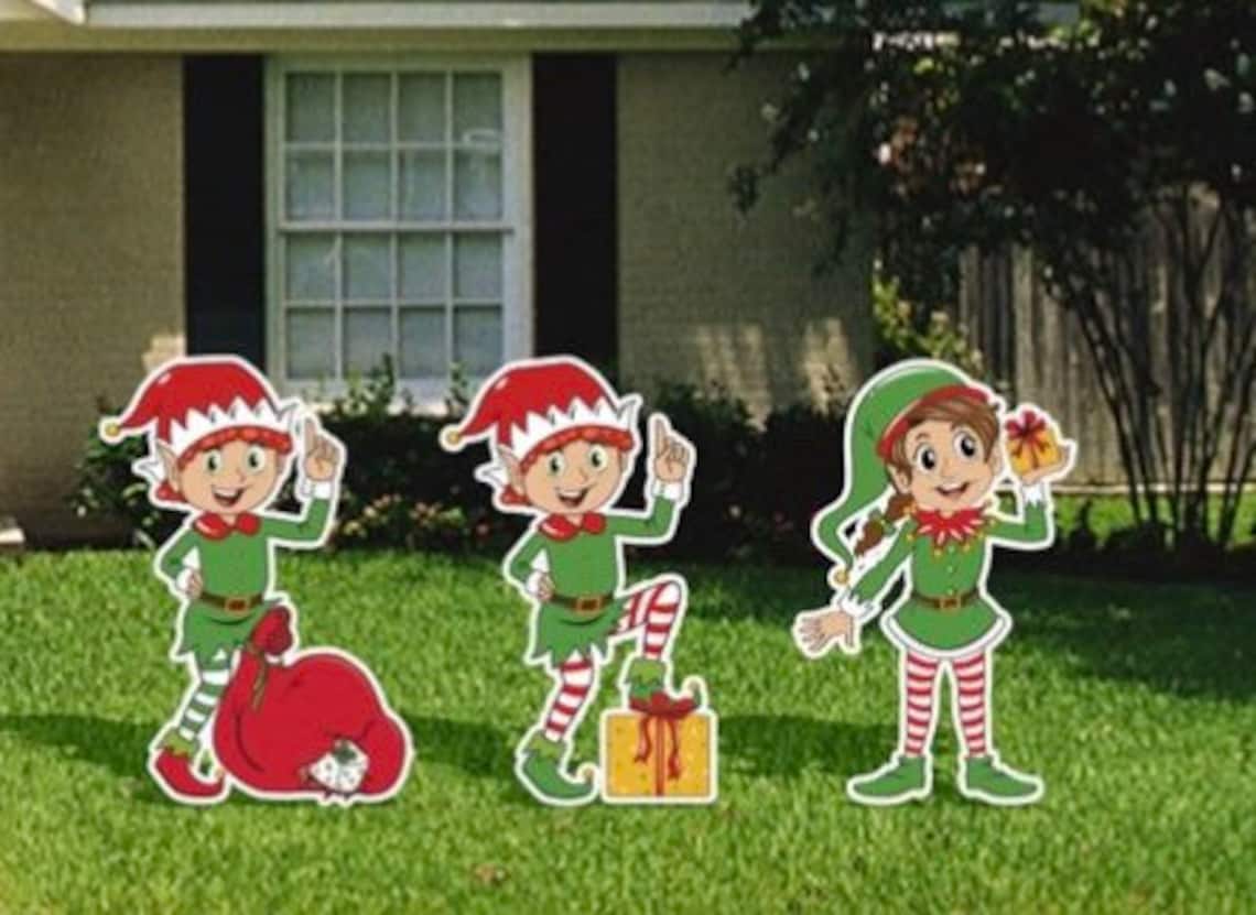Three Little Elfs Sold Separately or Jointly - Etsy