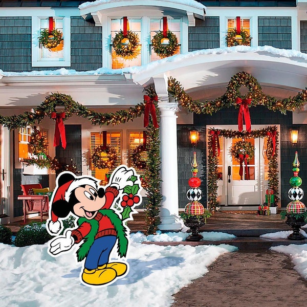Mickey Mouse Christmas - Etsy