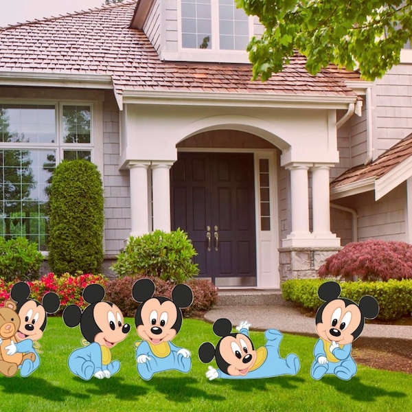 Baby Blue Mickey - Etsy