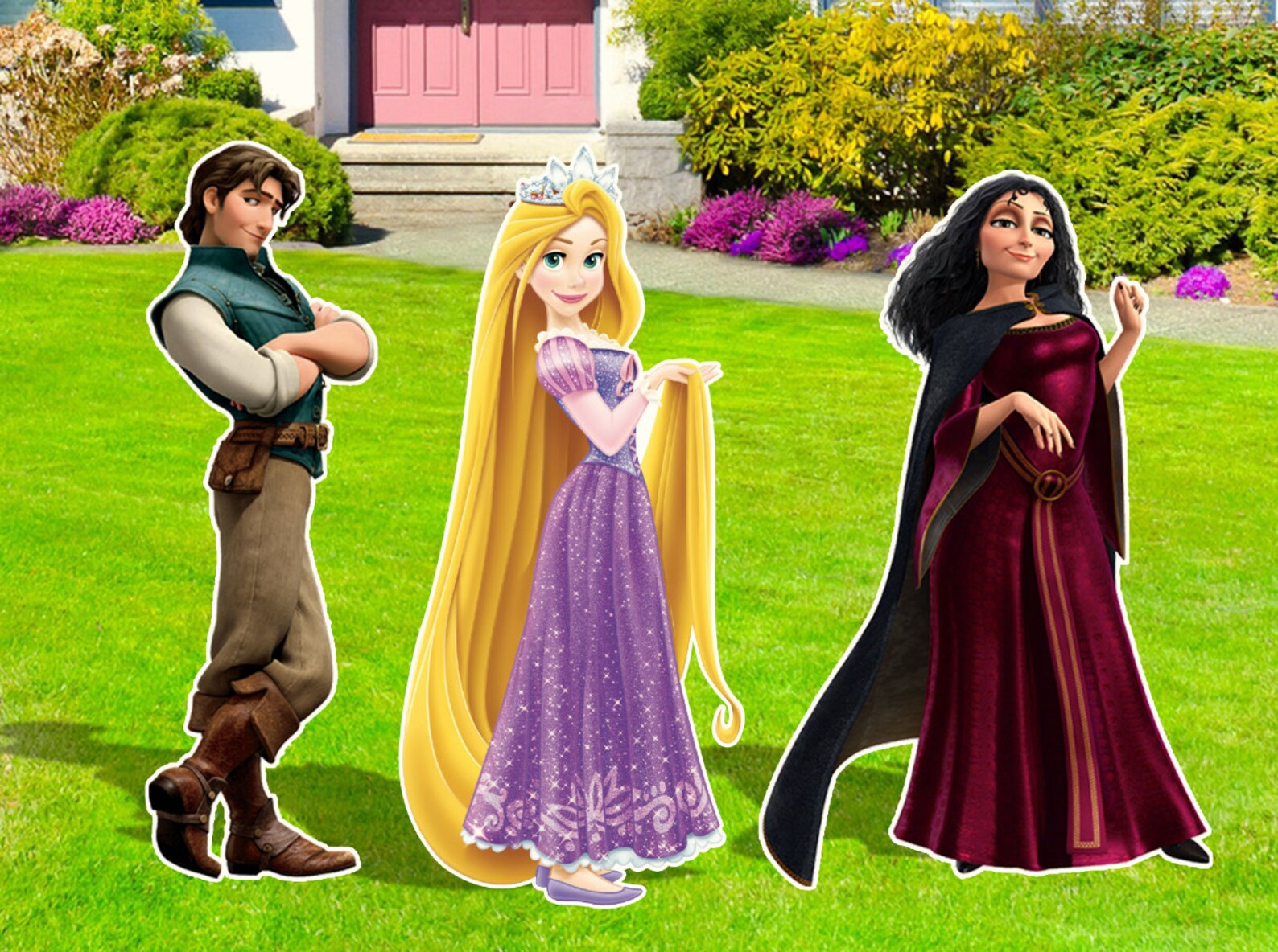 Tangled Inspired Coroplast Yard Sign - Magical Rapunzel Decor - Etsy