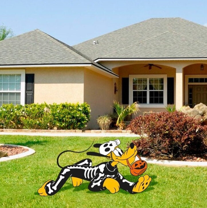 Minnie Mouse Halloween Yard Sign/ Halloween Outdoor - Etsy