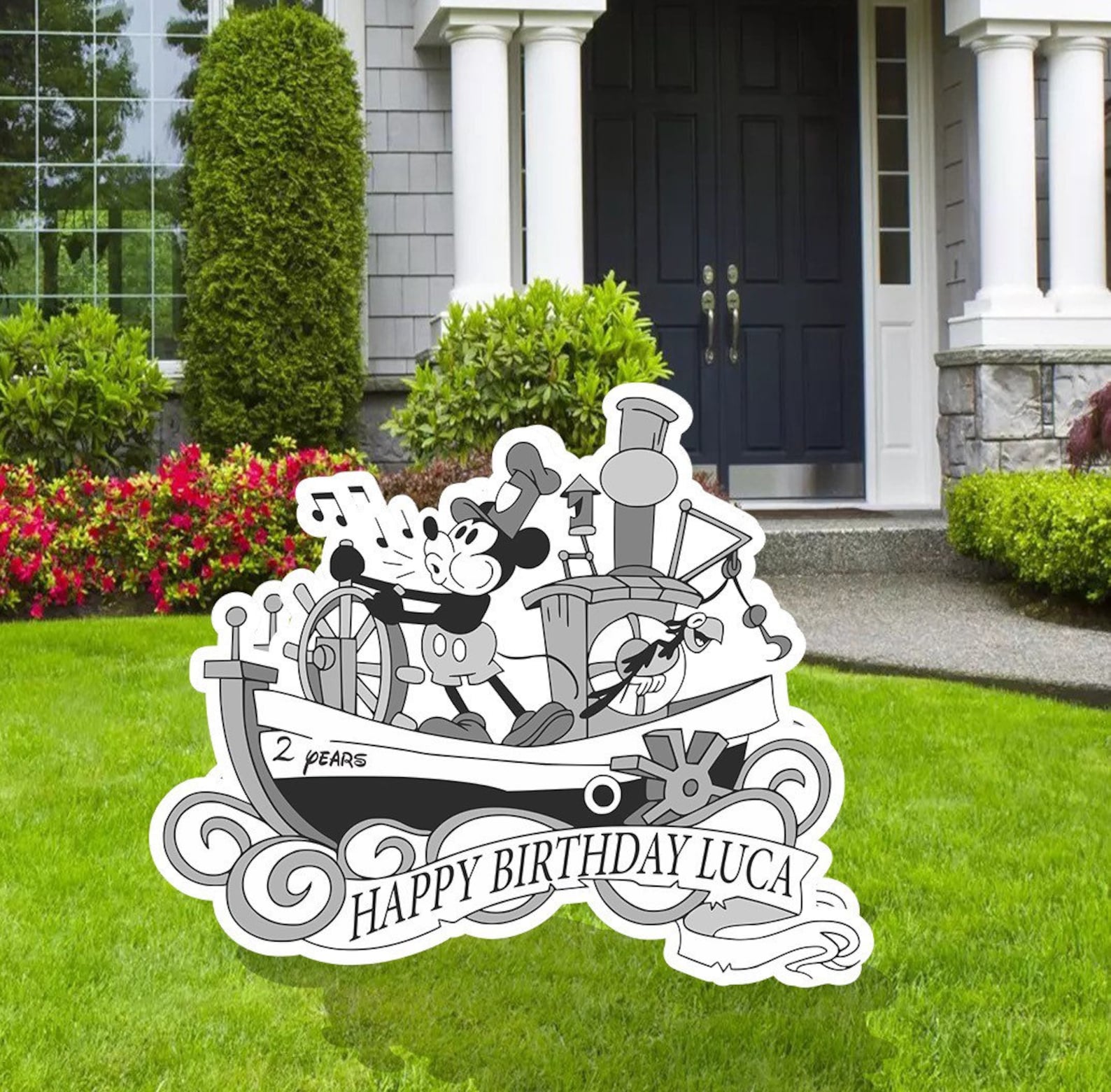 Steamboat Luca Birthday Party Mickey - Etsy