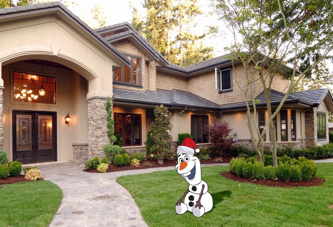 Olaf/christmas Outdoor Decoration/ Christmas Decor/ Christmas Ideas ...