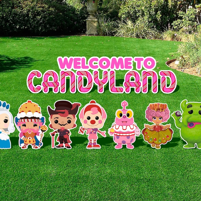 Candyland Cutouts - Etsy