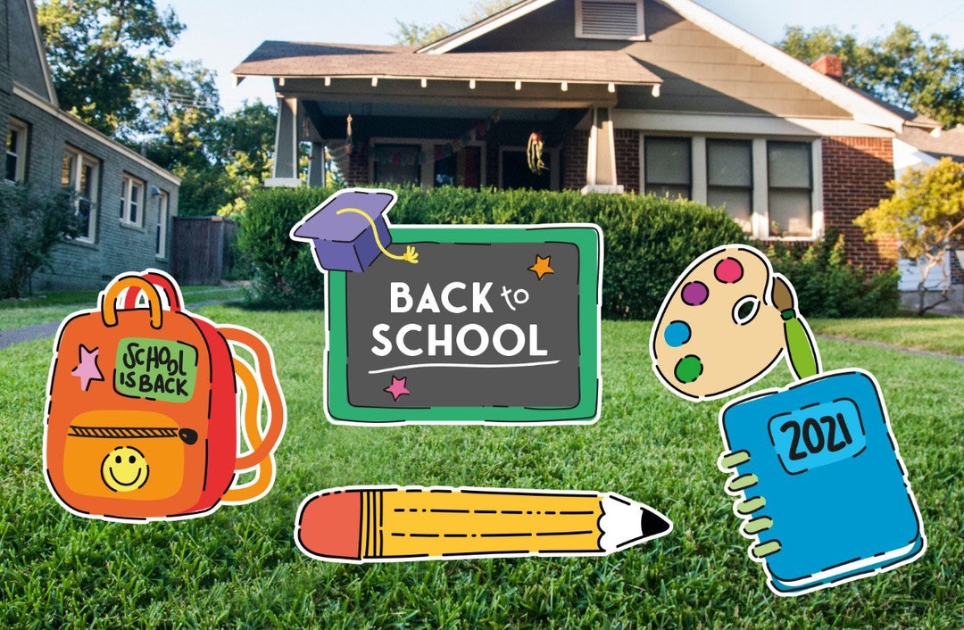 Back to School Yard Sign - Etsy