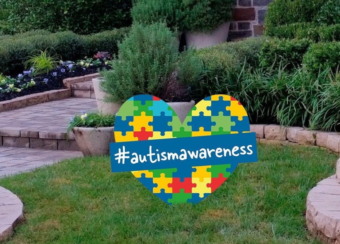 Autism Awareness Month Sign - Etsy