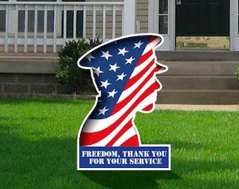 Military Yard Decor - Etsy